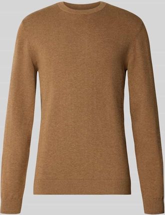 Mc Neal Strickpullover aus Baumwoll-Kaschmir-Mix mit Rundhalsausschnitt