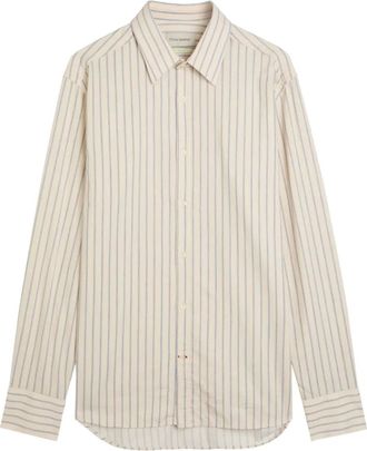 Oliver Spencer chemise &agrave; rayures - Tons neutres