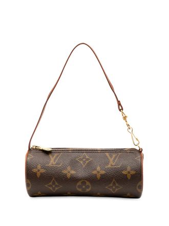Louis Vuitton sac &agrave; main Papillon Pochette (1990-2010) - Marron