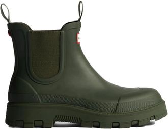 Hunter Femme, Chaussures, Vert, Taille: 42 EU Elements Elastic Chelsea Boot
