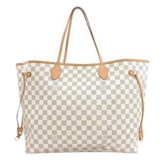 Louis Vuitton Pre-owned Damier Azur Tote Bag - - Pre-owned - Damen - Wei&szlig; - ONE SIZE