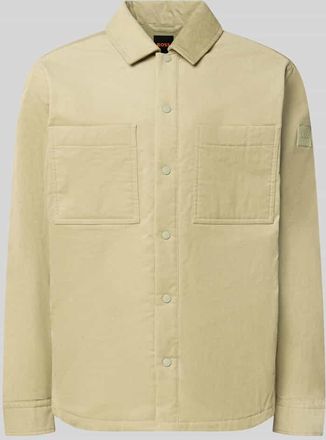 Boss Orange by Hugo Boss Regular Fit Hemdjacke aus Baumwoll-Mix Modell Locky_2_M
