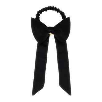 Ferragamo Satin Scrunchie - - Accessories - Damen - Schwarzk - ONE SIZE