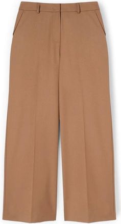 Motivi Femme, Pantalons, Beige, Taille: 38 FR Pantalon Palazzo