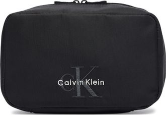 Calvin Klein Kosmetiktasche Calvin Klein Bold Washbafg LV04D1301G Schwarz