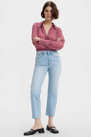 Levi's Jean Wedgie Straight - Femme - Bleu / Fully Baked - 24X28