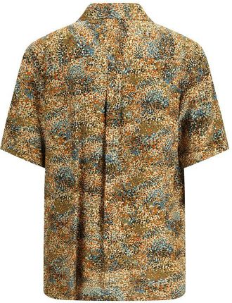 Saint Laurent Viscose Patterned Shirt - Multicolor