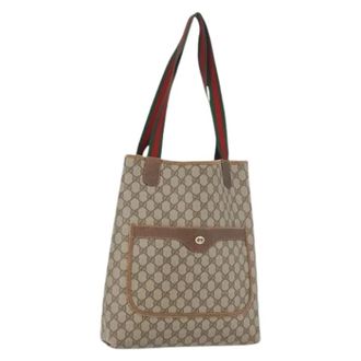 Gucci Pre-owned Vintage GG Canvas Tote Bag - - Pre-owned - Damen - Beige - ONE SIZE