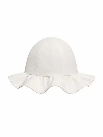 Moncler 3B00007B_M9773P05 Virgin Wool Bucket Hat - White