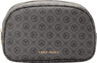 Carlo Colucci Kosmetiktasche- oval Cozzio - - Bags - Herren - Grau - ONE SIZE
