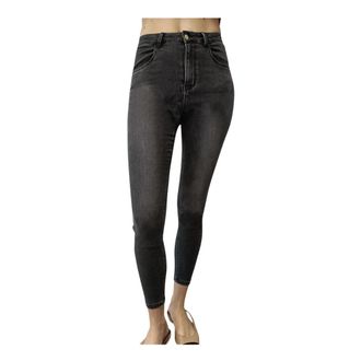 Liu Jo Schwarze Denim-Jeans mit Grauem Verlauf - - Jeans - Damen - Schwarzk - W24
