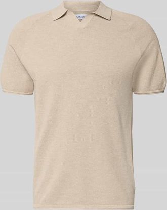 Jack & Jones Regular Fit Poloshirt mit Strukturmuster Modell HILL