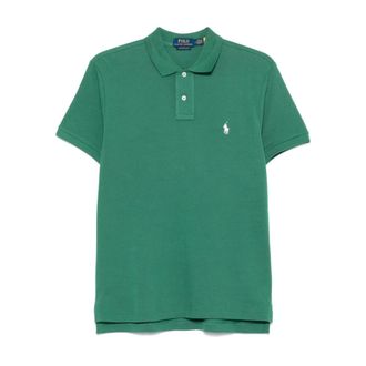 Ralph Lauren Homme, Tops, Vert, Taille: XL Pony Polo