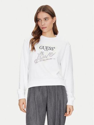 Guess Sweatshirt W5GQ05 KB683 Weiß Reglan Fit