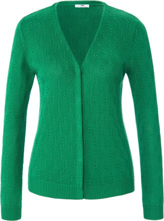 Peter Hahn Strickjacke aus 100% SUPIMA-Baumwolle Peter Hahn grün