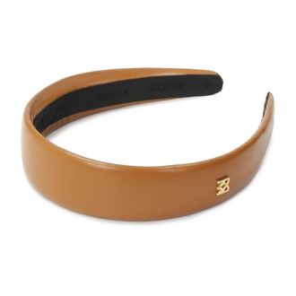 Kazar Hellbraunes Haarband mit kleinem Monogramm - - Accessories - Damen - Braun - ONE SIZE