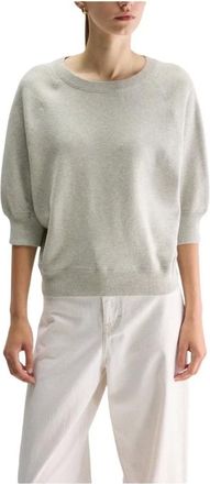 Bellerose Femme, Pulls, Gris, Taille: 38/40 FR Anglet Knit