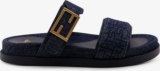 Fendi Feel denim sandals - FENDI - gender_Woman