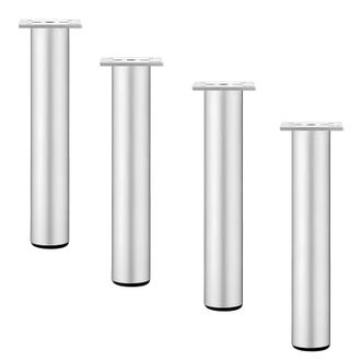 Generic 5-40CM Lange M&ouml;belf&uuml;&szlig;e Aus Aluminiumlegierung/Verstellbare Schrankf&uuml;&szlig;e Aus Metall, Inklusive Schrauben, F&uuml;r Sofas, Betten, K&uuml;che, Tische Und St&uuml;hle(Si