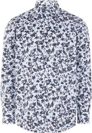 HUGO BOSS Musterhemd - Blau