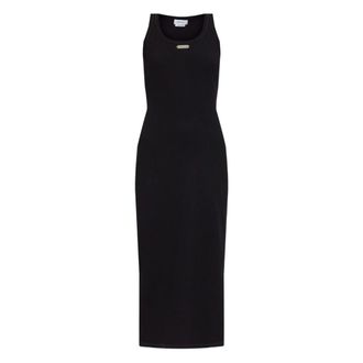 Alexander McQueen Schwarzer Seiden- & Nylonrock - - Dresses - Damen - Schwarzk - S