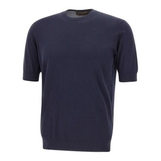 FILIPPO DE LAURENTIIS Homme, Tops, Bleu, Taille: 3XL Pull &agrave; manches courtes