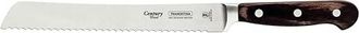 Tramontina CENTURY WOOD Brotmesser, Edelstahl, FSC-zertifiziert, rostfrei, spülmaschinenfest, Küchenmesser, Klinge 20 cm