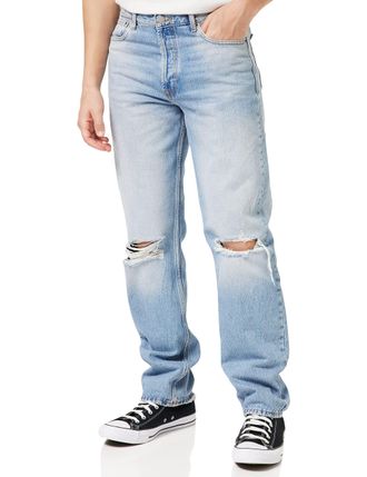 Dr. Denim Herren Dash Jeans, Steinguss gebraucht gerissen, 31 W/30 L