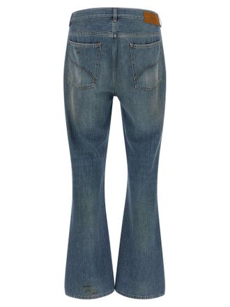 Amiri Slash Bootcut Jeans - Blue