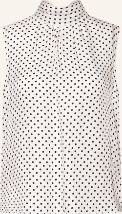 Darling Harbour Darling Harbour Schluppenbluse Mit Seide weiss