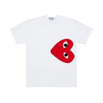Comme Des Gar&ccedil;ons T-Shirts und Poloshirts - - Tops - Damen - Wei&szlig; - L