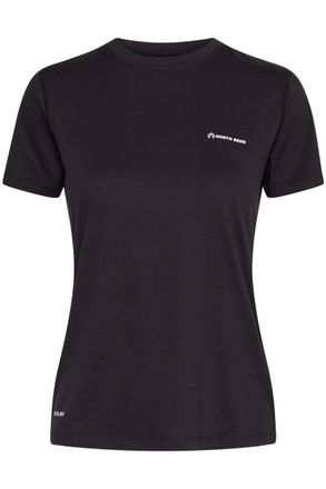 North Bend NBAdriana Damen T-Shirt Sportshirt Kurzarmshirt Quickdry-Technologie atmungsaktiv Reflektoren Flatlock-N&auml;hte, Gr&ouml;&szlig;e:42, Farbe:Black (1001)