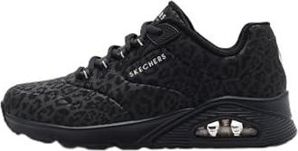 Skechers Baskets pour Femme, Noir, 36.5 EU