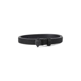 Kurt Geiger Ceinture Kensington - Femme - Accessoires - Noir - Taille: M/L