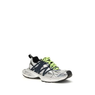 Balenciaga Mens Gray Polyester Athletic Sneakers
