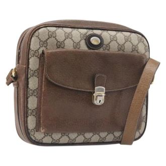 Gucci Sac bandouli&egrave;re vintage Pre-owned - Femme - Pre-owned - Brun - Taille: ONE Size