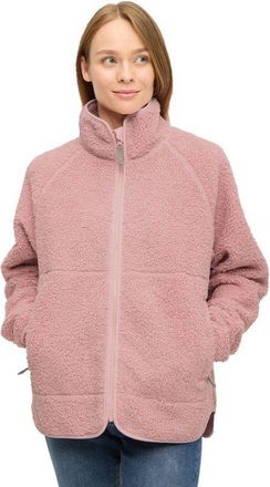 Derbe Fleecejacke Kuschelby Damen Teddy-Fleecejacke