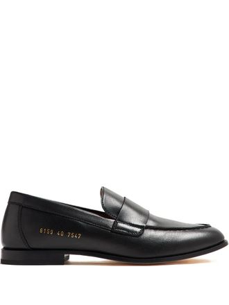 Common Projects mocassins en cuir - Noir