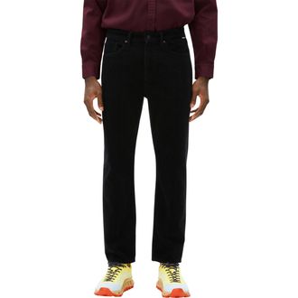 Armedangels Herren Cordhose aus Bio-Baumwoll Mix MAAKX Corduroy Relaxed Fit Black