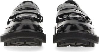 Alexander McQueen Leather Loafer - Black