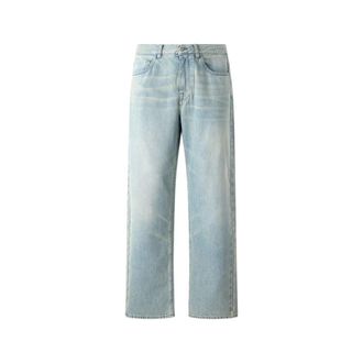 Roberto Cavalli Sandgestrahlte Denim Jeans - - Jeans - Herren - Blau - W38
