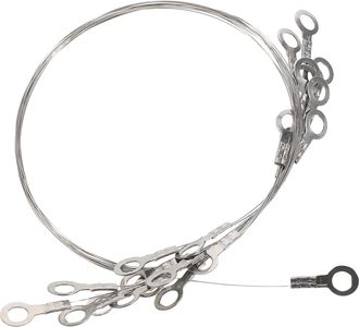 BESPORTBLE 12 St&uuml;ck Tortendraht aus Edelstahl Verstellbare Tortennivellierdr&auml;hte mit Ersatzdr&auml;hten zum Pr&auml;zisen Schneiden Von Torten K&auml;se und Schinken f&uuml;r K&uuml;che