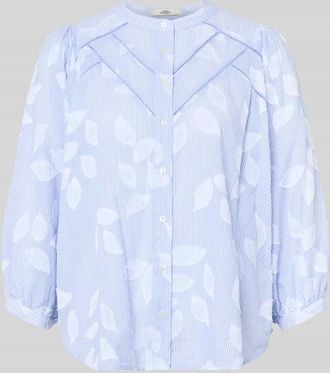 0039 Italy Regular Fit Bluse mit 3/4-Arm Modell FAVIOLA FANCY