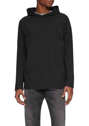 QS by s.Oliver T-Shirt Langarm mit Kapuze