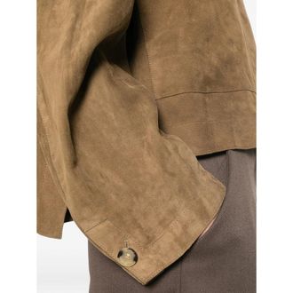 Joseph Suede Goat Skin Jacket - Brown