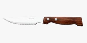 Arcos Steakmesser - Edelstahlklinge 120 mm - Holzgriff - Ideal f&uuml;r Fleisch - Tischmesser Serie