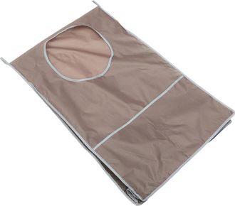 NUOBESTY Gro&szlig;er W&auml;schesack aus Grauem Oxford Stoff H&auml;ngender W&auml;schebeutel f&uuml;r Badezimmer und Zuhause Platzsparend T&uuml;r Multifunktional Leicht zu Reinigen Hohe K