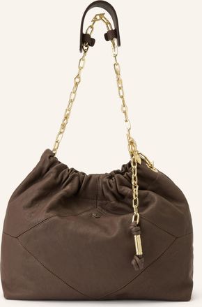 BA&SH Ba&Sh Schultertasche beige