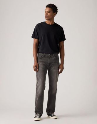 Levi's 555 - Straight Up The Score - Locker geschnittene Jeans in Schwarz