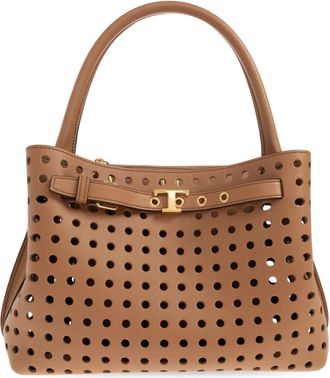 Tod's Femme, Sacs, Brun, Taille: ONE Size Sac &agrave; main TIM